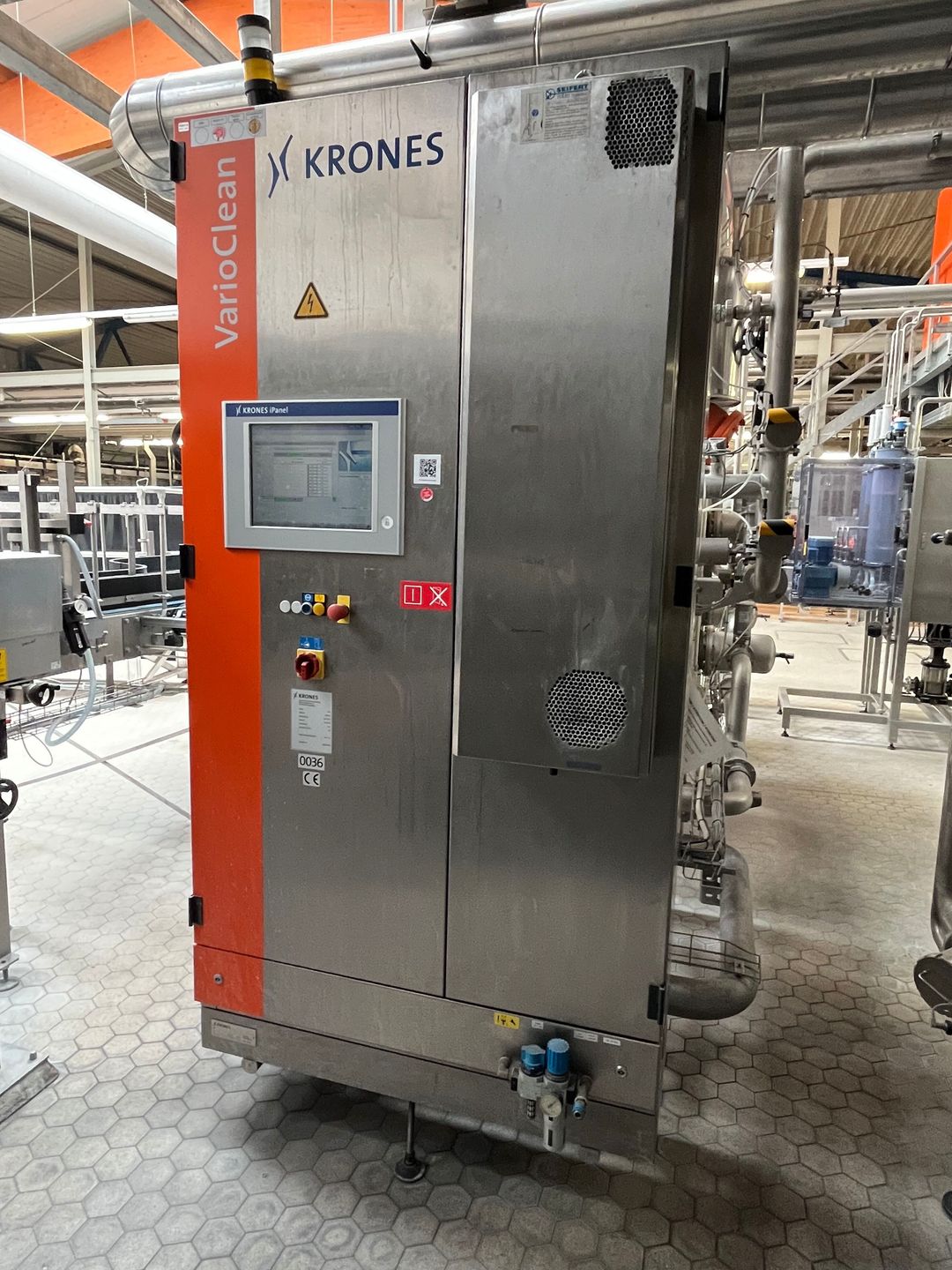 36000 bph KRONES still water PET line – Used-German-Machines