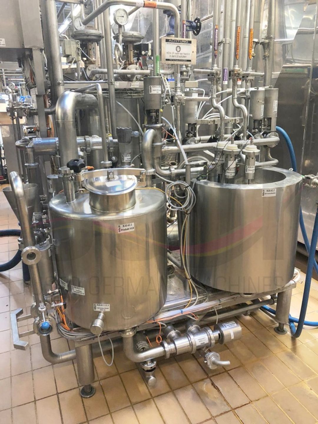 1600-2000 STORK UHT PLANT – Used-German-Machines