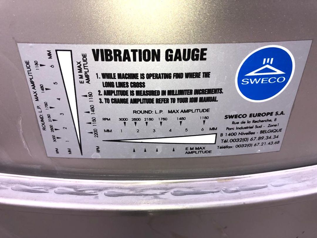 BRAND NEW SWECO ROUND SEPERATOR – Used-German-Machines