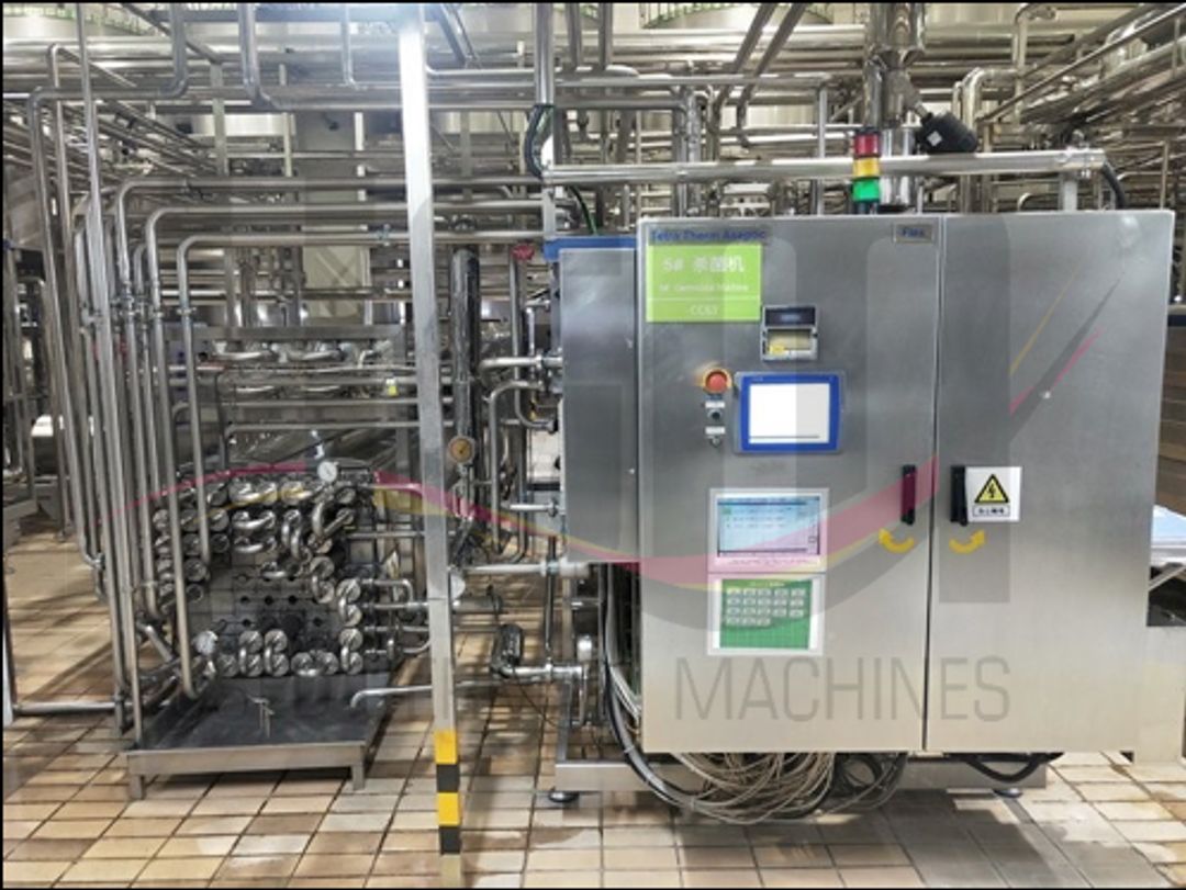 INDIRECT UHT PLANT 7000 l/h – Used-German-Machines