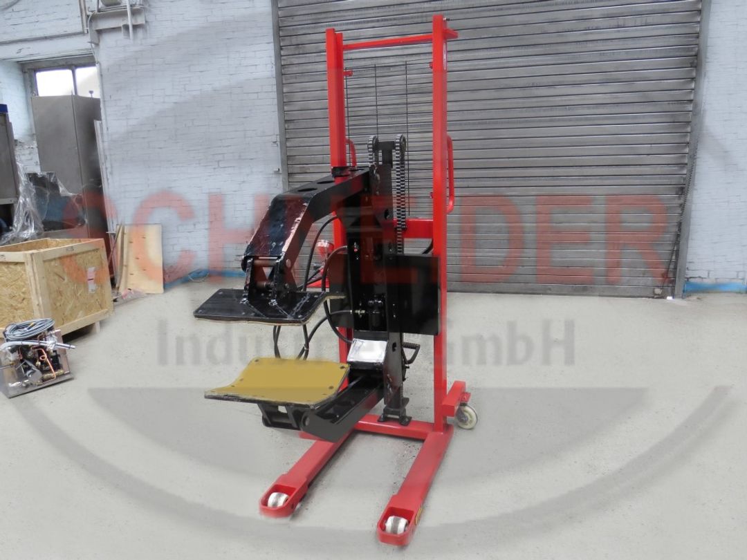 MANUAL PAPER REEL STACKER & HANDLER – Used-German-Machines