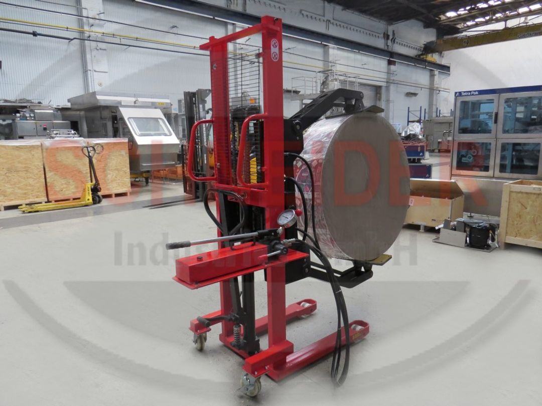 MANUAL PAPER REEL STACKER & HANDLER – Used-German-Machines