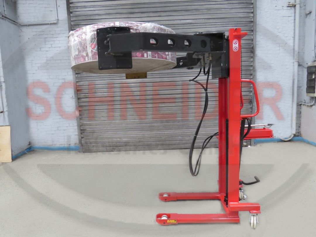 MANUAL PAPER REEL STACKER & HANDLER – Used-German-Machines