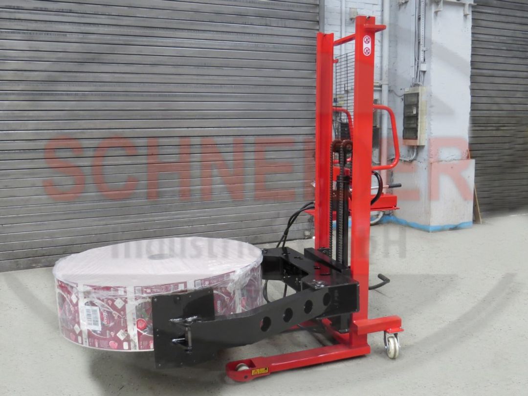 MANUAL PAPER REEL STACKER & HANDLER – Used-German-Machines