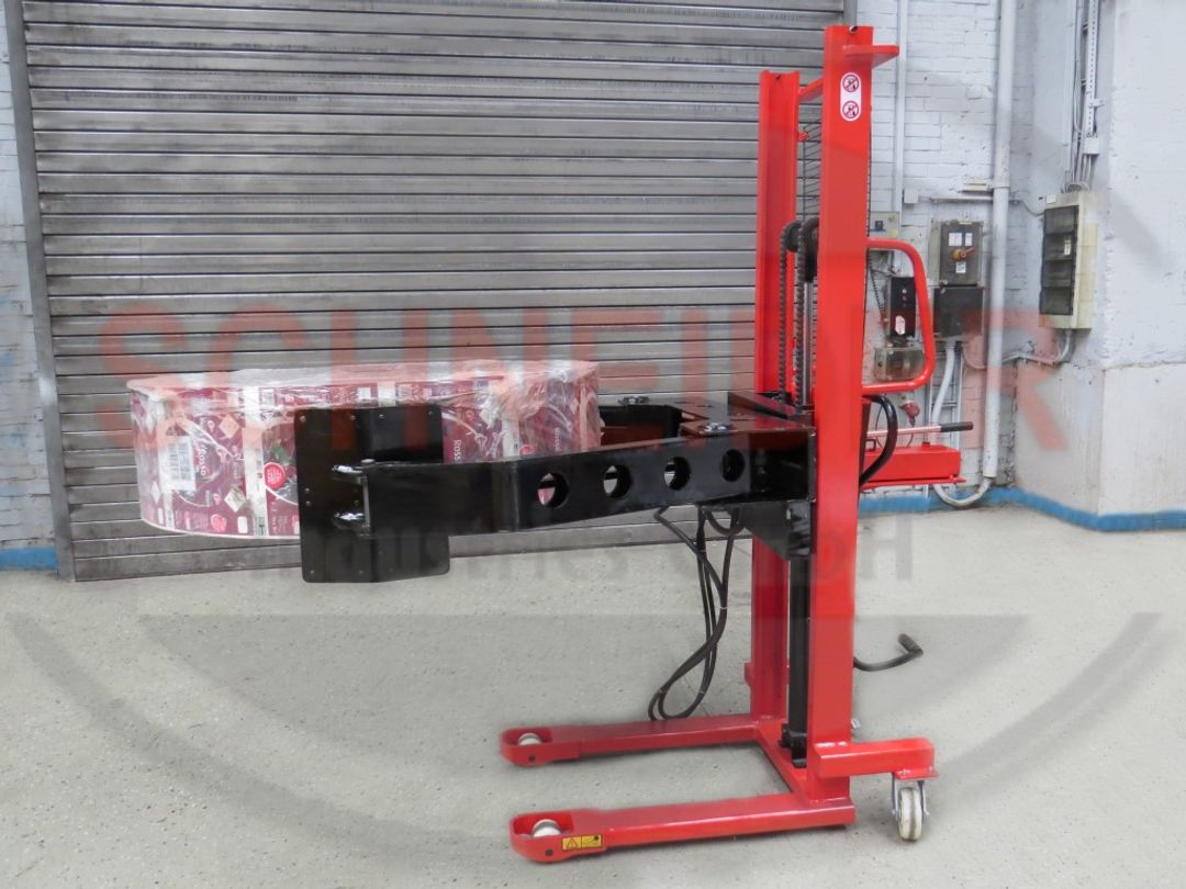 MANUAL PAPER REEL STACKER & HANDLER – Used-German-Machines