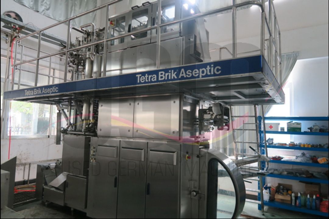 TETRA PAK TBA 19 / 200 ML BASE FILLING LINE – Used-German-Machines