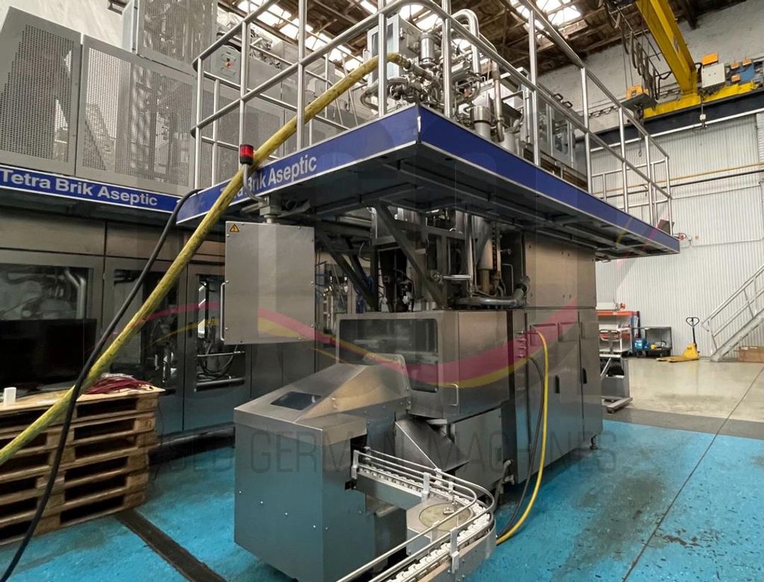 TETRA PAK TBA 19 / 200 ML SLIM FILLING LINE – Used-German-Machines