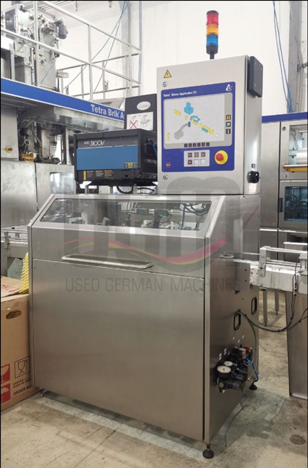 Tetra Pak TBA 19 / 200 ML SLIM LEAF FILLING LINE – Used-German-Machines