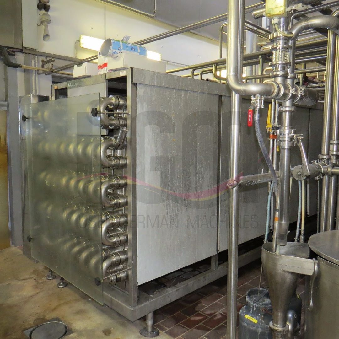 TUBULAR UHT PLANT ALFA LAVAL – Used-German-Machines